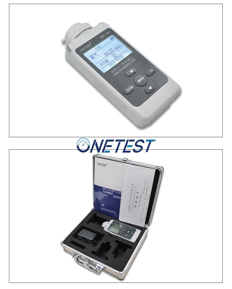 Oxygen detector-ONETEST, oxygen concentration detection.